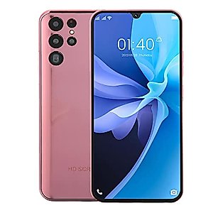 S22 Ultra 5G Unlocked Smartphone,6.4in Waterdrop Screen Cell Phone with Dual Camera,4GB RAM 64GB ROM MT6582 Quad Core Cell Phone,Support Dual Nano Sim Card,for Android 11()