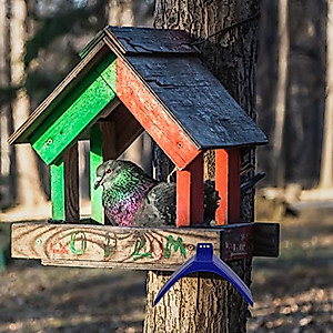 ULTECHNOVO 30Pcs Dove Food Dove Rest Stand Frame Plastic Pigeon Perches Bird Dwelling Rest Roost Holder Support Cage Accessories for Dove Pigeon Other Bird perches Birds Dove Rest Stand