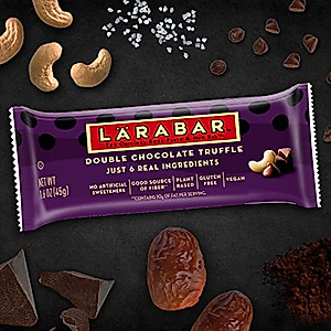 Larabar Chocolate Variety Pack, Gluten Free Vegan Fruit & Nut Bars, 18 ct