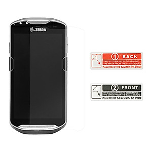 TC51 Screen Protector (10Pack) for Zebra TC51 TC510K TC52 TC52X TC56 TC57 TC57X Barcode Scanner, Scratch Fingerprint Resistant, HD Transparent