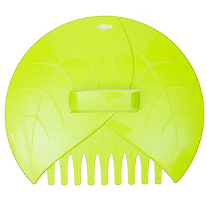 Gardenised Pair of Leaf Scoops, Hand Rakes for Lawn and Garden Cleanup (QI003286)
