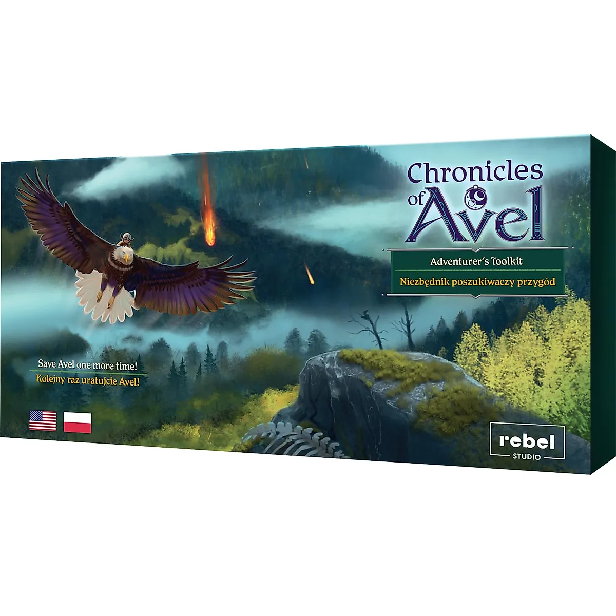 Rebel Studio Chronicles of Avel Adventurer's Toolkit MINI-EXPANSION - New Monsters, Equipment and Animal Companions! Adventure Game for Kids & Adults, Ages 8+, 1-4 Players, 60-90 Min Playtime, Made