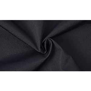 Leeymoo Outdoor Cushion Replacement Covers, Water Repellent Patio Seat Cushion Covers-Only Covers (20"x20"x2" 2 Pack Navy)