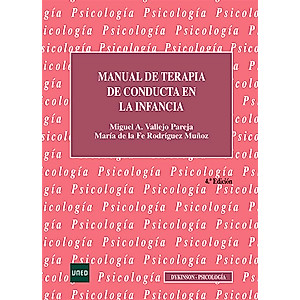 Manual de terapia de conducta en la infancia