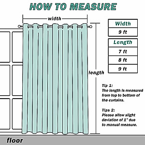 Victree Room Divider Curtain for Bedroom, Wide Velvet Curtains for Sliding Glass Door, Grommet Screens Privacy Curtain Panel for Living Room, 1 Panel, 9ft Wide x 7ft Tall, Dark Grey