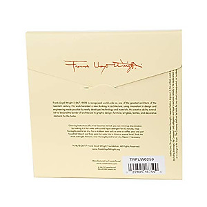 CoasterStone Frank Lloyd Wright Waterlilies Trivet, One Size, Multicolored