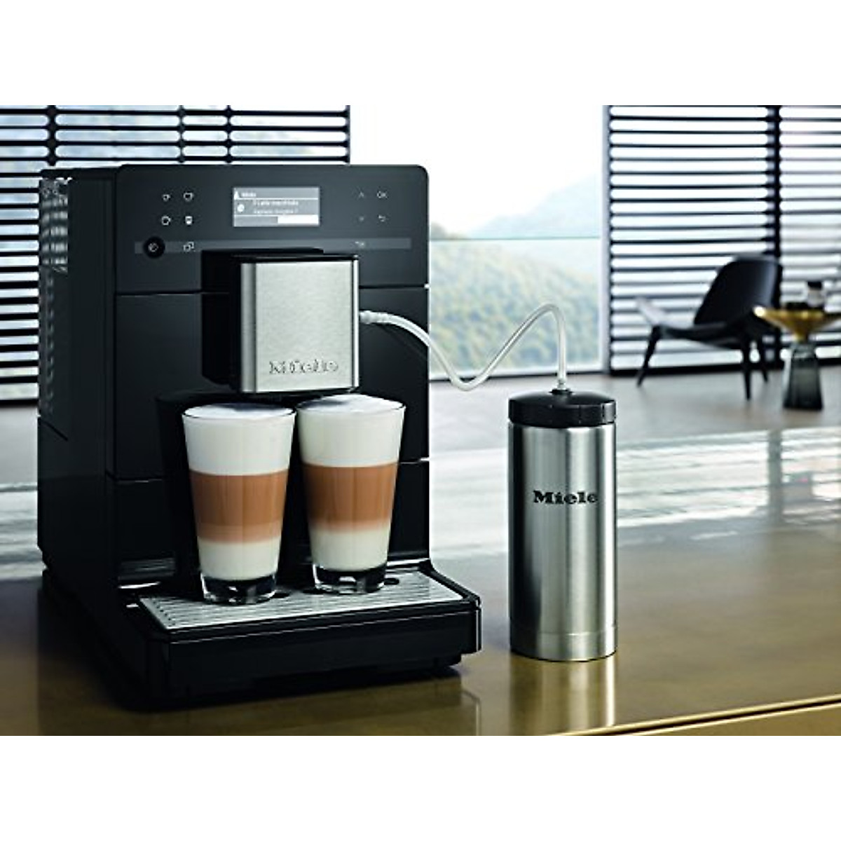 Miele CM5300 Coffee System, Medium, Obsidian Black,29530020USA