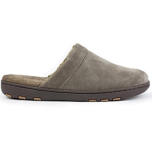 Tempur-Pedic Mens Lonny Scuff Casual Slippers Casual - Grey - Size 12 2E