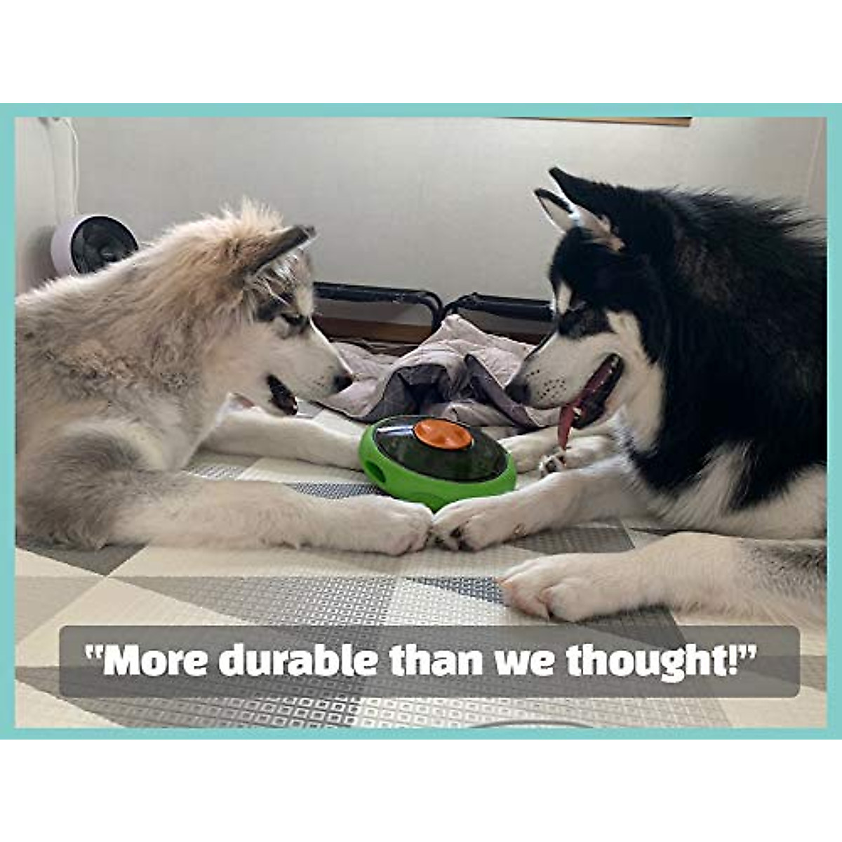 Sniffiz SmellyUFO Durable Interactive Treat Dispensing Puzzle/Enrichment Toy for Dogs - Mind Stimulating Food Game/Slow Feeder/Wobble Toy - from Small Puppies to Large Dogs