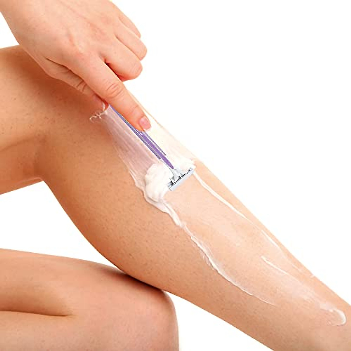 BIC Silky Touch 3 Women's 3-blade Disposable Shaving Razor, Pack of 36, individually-wrapped women's razors