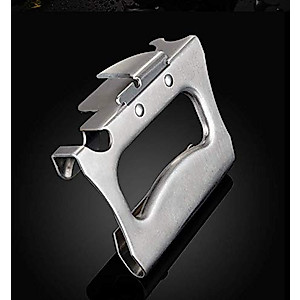 Kitchen Stainless Steel Military Style Multi-Function Manual Can Opener for Can Beer