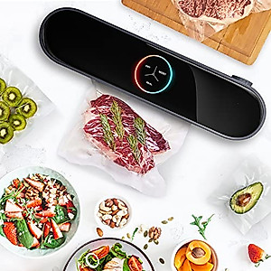 FRESKO Hands-Free Full Automatic Vacuum Sealer Machine with Food Preservation Bags, LED Touch Screen (ETL Certified)