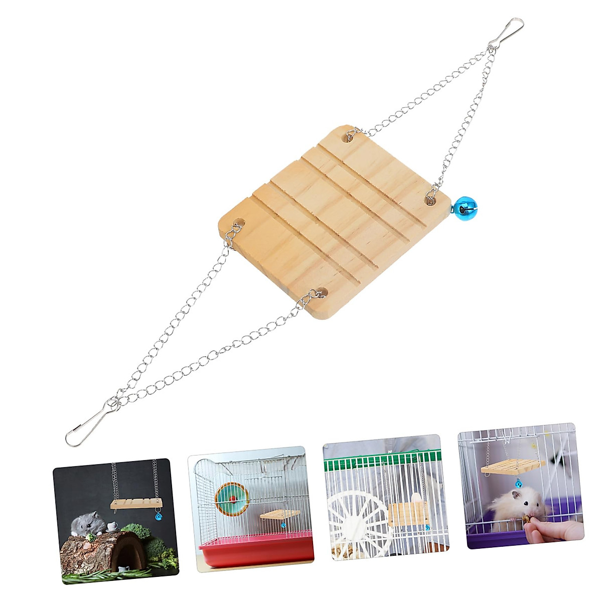 POPETPOP 2pcs Hamster Toy Accessories Cattery Toy Chinchilla Knickknack for Fun Squirrel Cage Gadget Hamster Playground Toy for Hamster Tiny Mouse Cage Trinket Gerbil Home Bauble