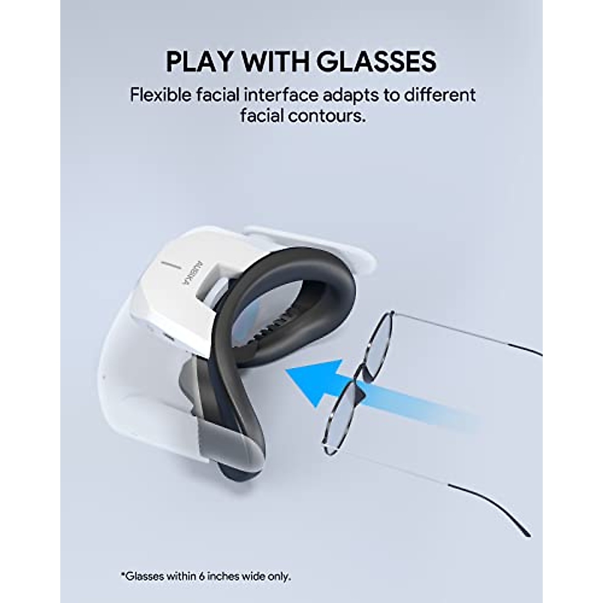 AUBIKA Cooling Fan + Removable Face Pad for Meta/Oculus Quest 2 Accessories, Facial Interface with Soft Sweatproof PU Cover, Air Circulation to Anti Fogging and Reduce Facial Stuffiness