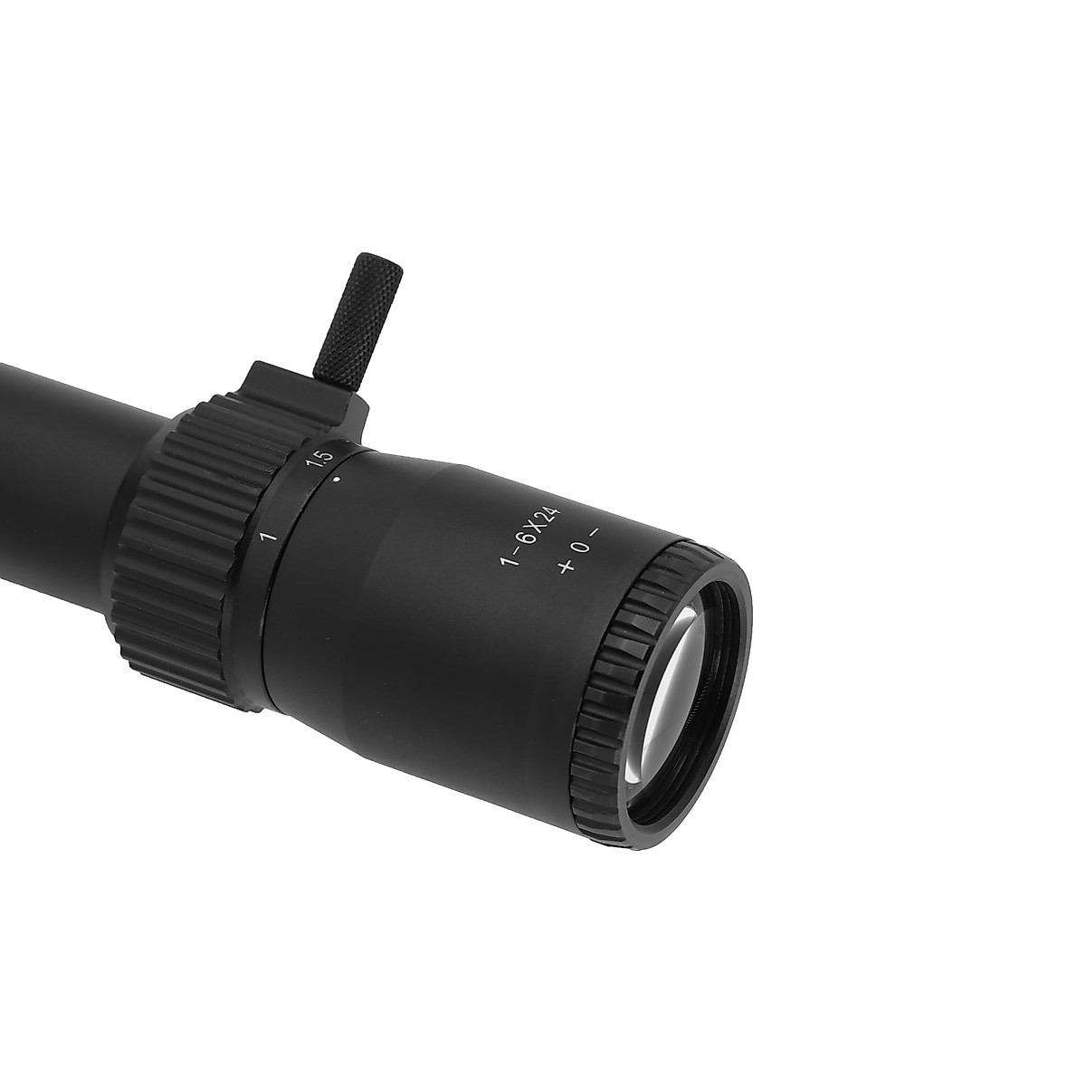 SHOTAC Rifle Scope 1-6X24, Hunting Riflescope with 30mm Tube,High Resolution Waterproof&Shock Proof