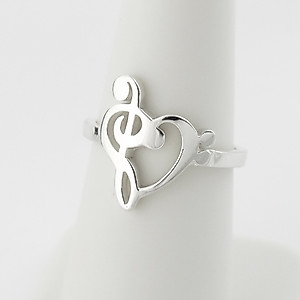 FashionJunkie4Life Sterling Silver Treble Clef Bass Clef Heart Ring (8)