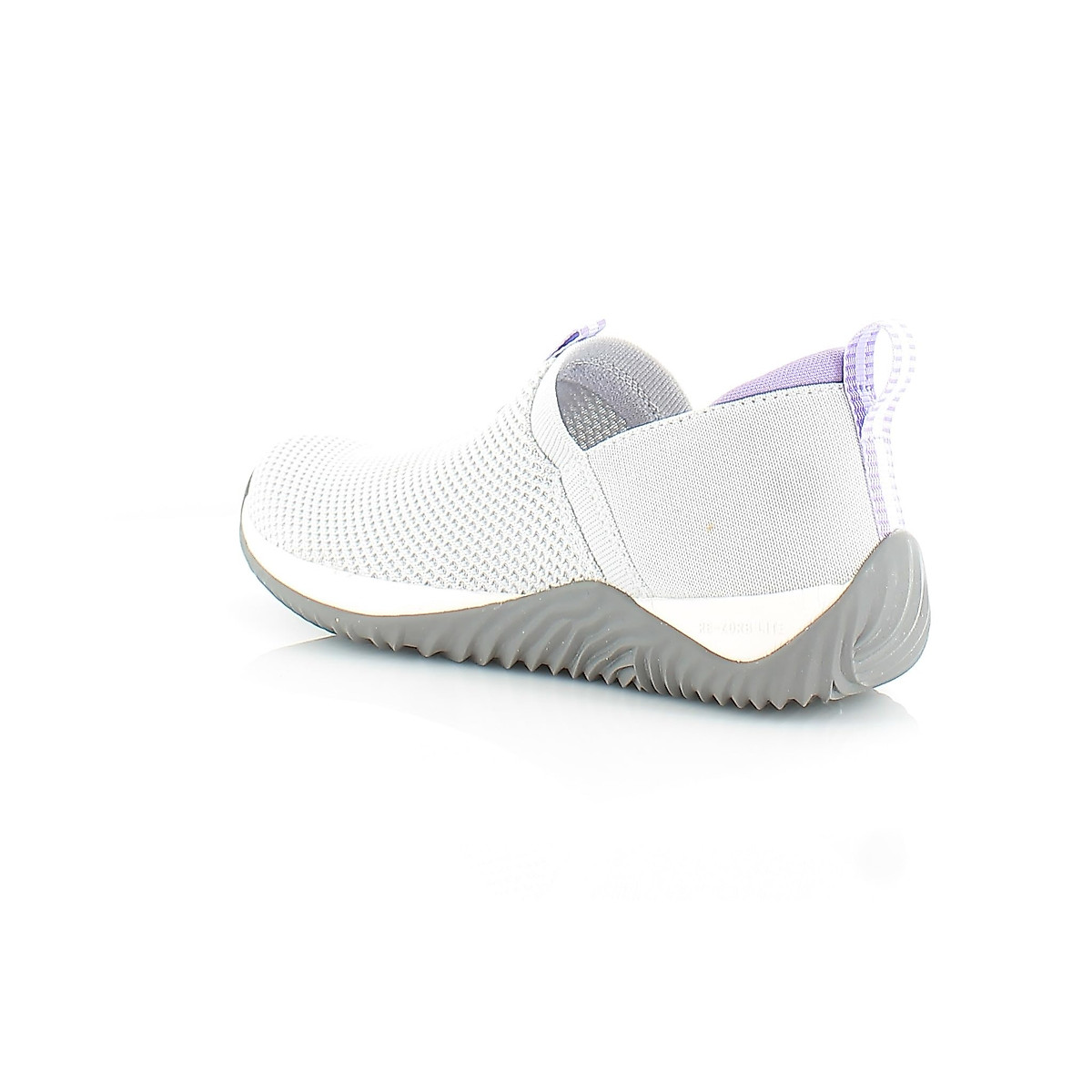 Ryka Womens Echo Ease Fitness Lifestyle Slip-On Sneakers Gray 5 Medium (B,M)