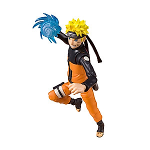 TAMASHII NATIONS - Naruto Shippuden - Naruto Uzumaki [Best Selection] (New Package Ver.), Bandai Spirits S.H.Figuarts Action Figure