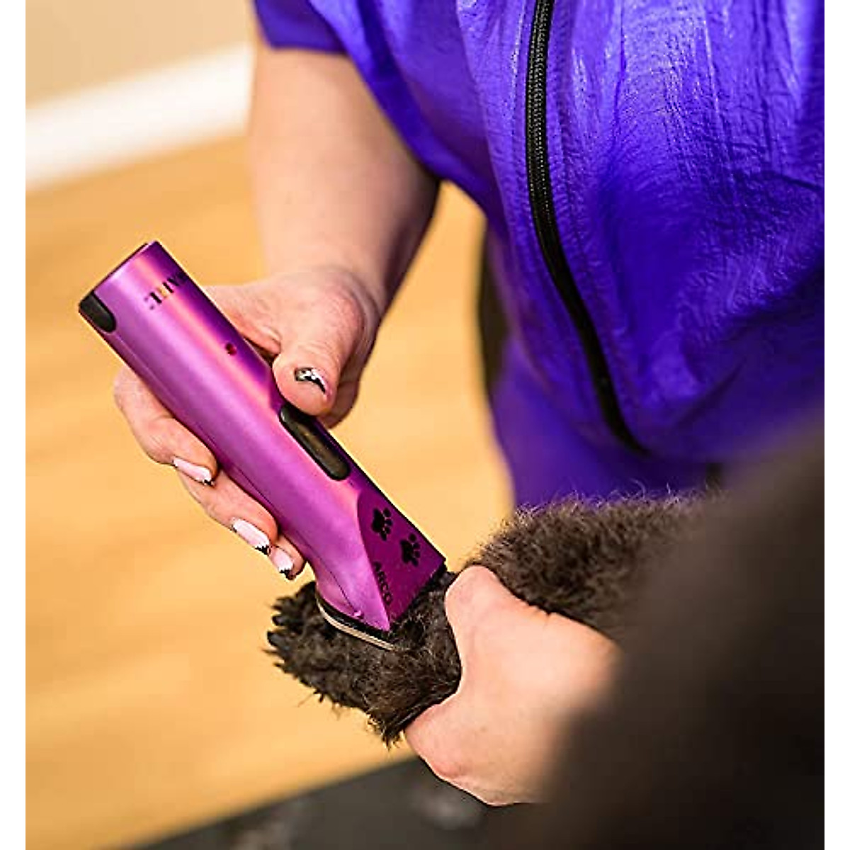 WAHL Professional Animal Purple ARCO SE Cordless Pet Clipper Kit