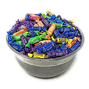 Holiday Special Tootsie Roll Fruit Chews - 6 lbs - Original Chewy Fruity Taffy Candy Soft Chews - Assorted 8 Flavor Variety Bulk Mix in Resealable Pantry Bag - Individually Wrapped, 96 oz.