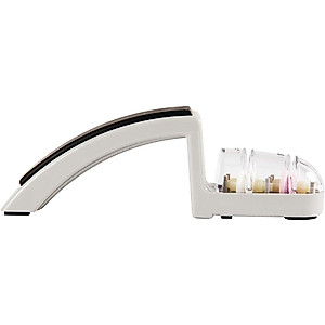 MinoSharp Ceramic Wheel Water Sharpener, Grey/Black