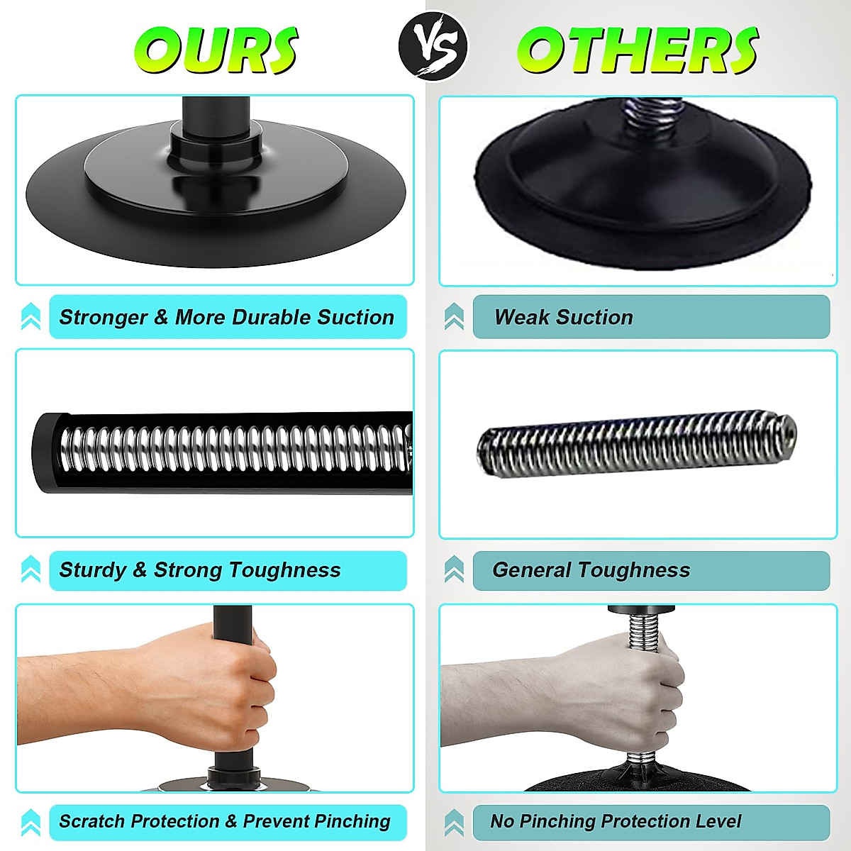 HZG Desktop Punching Bag, Stress Buster with Suction Cup for Office Table and Counters, Heavy Duty Stress Relief Ball, Desk Boxing Punch Ball, Funny Toys Punching Bag for Kids Coworkers and Friends