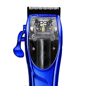 Stylecraft Super-Torque Apex Professional Metal Hair Clipper, Black Diamond Carbon Blades, 8 Magnetic Dub Guards, USB Rechargeable 4-Hour Run-time