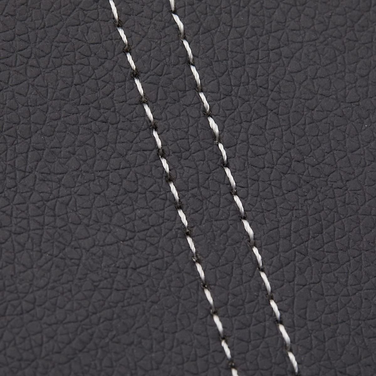 Juvale Leather Valet Catchall Tray for Men with 6 Compartments - Bedside Nightstand Organizer for Phones (Black)