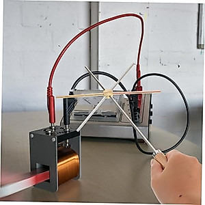 BUGUUYO Aluminum Conductivity Demonstrator Heat Conductivity Conductometer Thermal Conductor Meter Conductometer Thermal Conductivity Physics Equipment Thermal Conductivity Comparing Iron