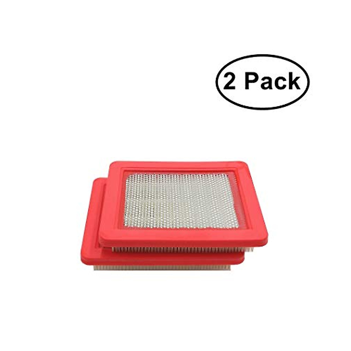 MOWFILL 2 Pack 17211-Z8B-901 Air Filter Replace for Honda GCV160LAO GCV190LA GC190LA HRR216 HRB216 HRB217 HRC216 HRS216 HRT216 HRX217 HRZ216 Lawn Mower EB2800I EG2800I Generator Air Cleaner Element