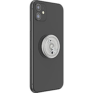 PopSockets Plant-Based Phone Grip with Expanding Kickstand, Eco-Friendly PopSockets for Phone -Translucent Space Walk