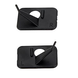 12pcs Black Plastic Arrow Rest Archery RH LH Recurve Bow Arrow Rest Hunting Shooting Targeting Accessory Right or Left Hand (Right Hand)