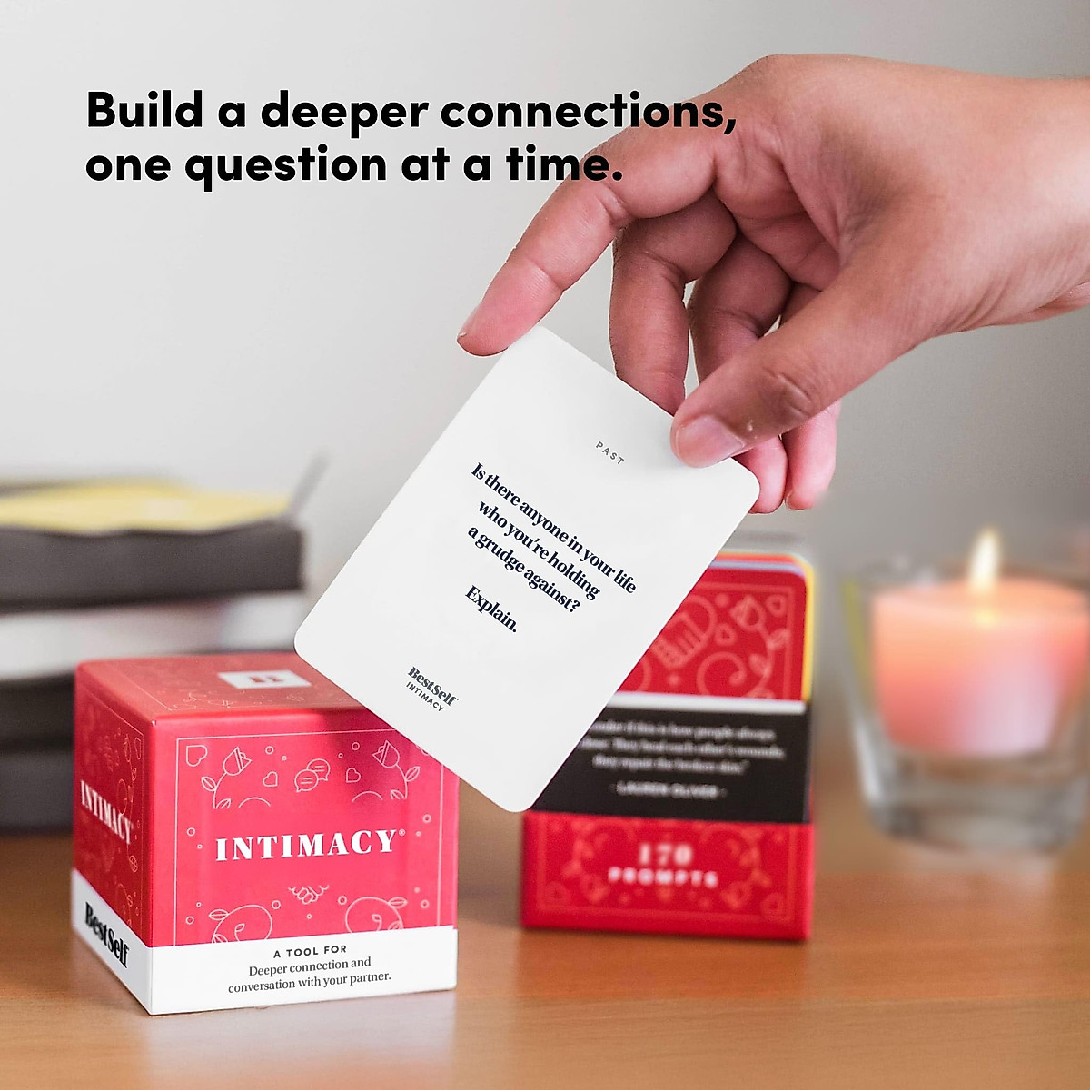 Couples Game Deck by BestSelf ― 150 Engaging Conversation Starters for Couples to Strengthen Their Relationship, Romance, Trust & Openness ― Best Couples Gifts and Couple Game