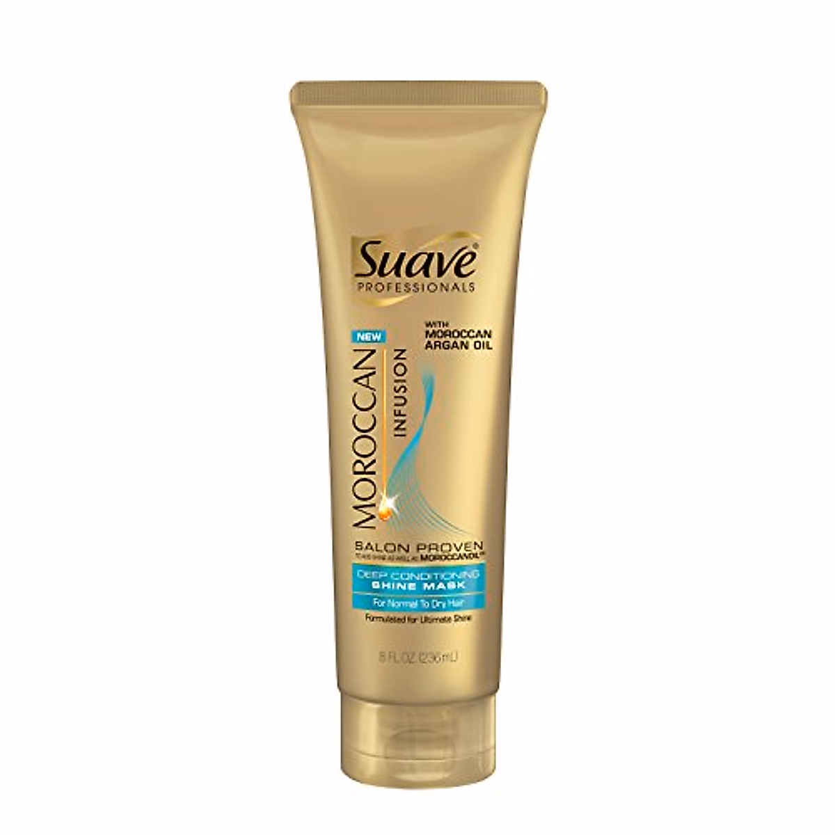 Suave Professionals Moroccan Infusion Deep Conditioning Shine Mask, 8 Ounce