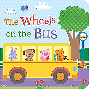 Little Learners 10 Board Book Library Set Includes Counting, Colors, Feelings, Animals, The Wheels on the Bus, Opposites, ABCs, Twinkle Twinkle Little Star, Please & Thank You, and Shapes