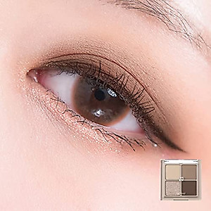 romand Better Than Eyes 6 colors | Basics Eyeshadow Palette,Velvety Texture, long-lasting makeup, Galaxy pearl glitter, MLBB, MEBB| 6g/0.21oz No.M02 DRY BUCKWHEAT FLOWER