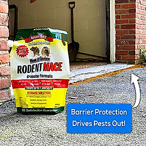 Nature’s MACE Rodent Repellent 6lb / Covers 1,000 Sq. Ft. / Repel Mice & Rats/Keep Mice, Rats & Rodents Out of Home, Garage, Attic, and Crawl Space/Safe to use Around Children & Pets
