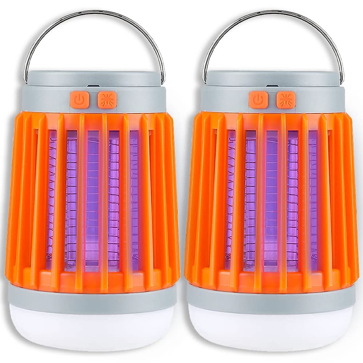 Minyoutia Mosquito Bug Killer Cordless, Mosquito Zapper Outdoor (2 Pack)