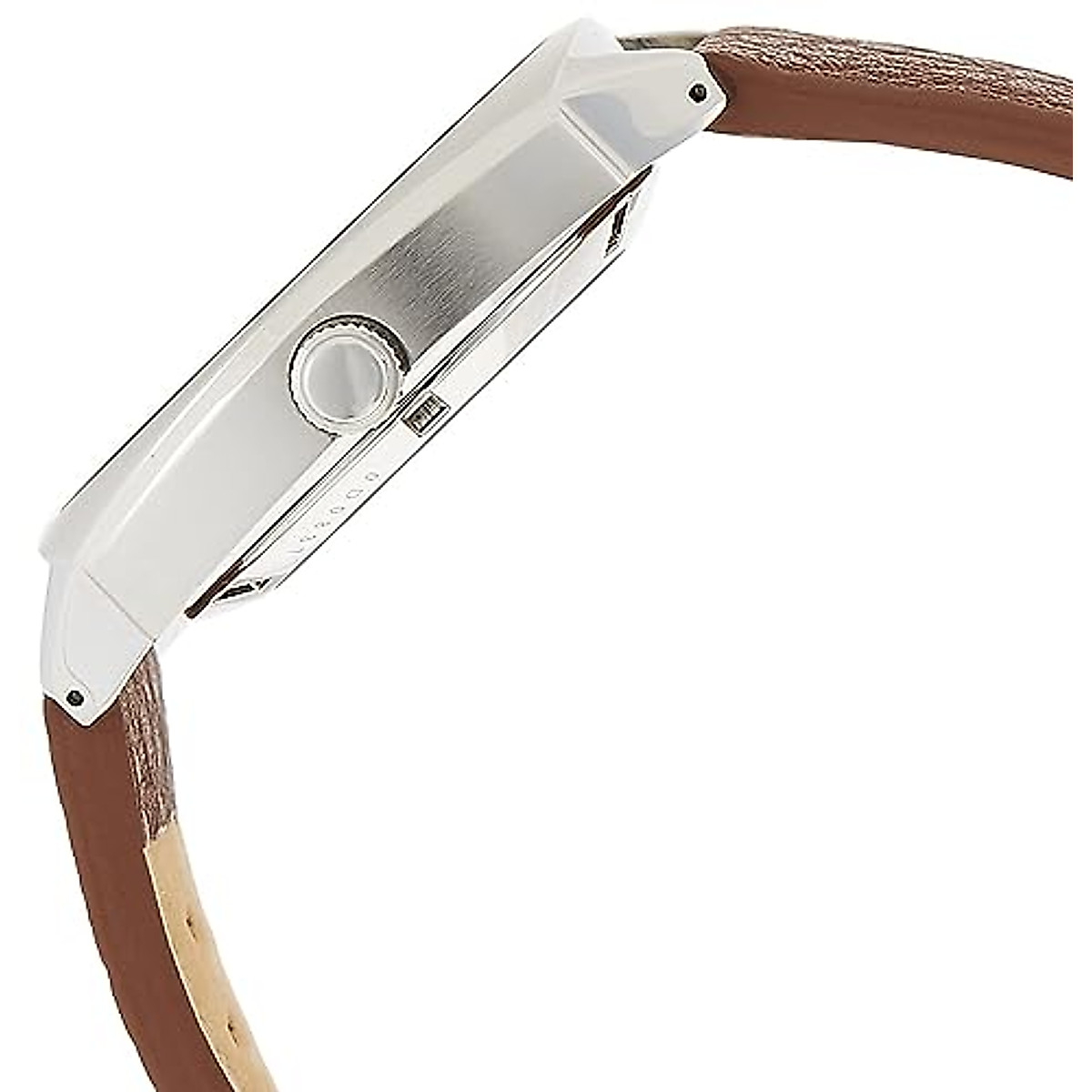 SEIKO SNKN37 Automatic Watch for Men - Recraft Series - Brown Leather Strap, Day/Date Calendar, 50m Water Resistant, Blue Dial, Luminous Hands & Markers, and 41 Hour Power Reserve