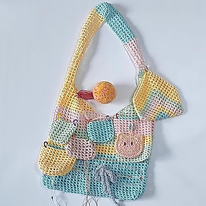 2 Skeins/200g Sapphire Blue Crochet Cotton Yarn DIY Winter Sweater Scarf Gloves Yarn