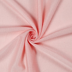 MDS Pack of 40 Yard Wedding Arch Draping Drapery Fabric Sheer Chiffon Fabric for Wedding Ceremony Reception Swag and Backdrop Decorations 60” Width DIY Sewing Multipurpose Fabric - Dusty Rose