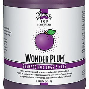 Top Performance Wonder Plum Dog and Cat Shampoo, 1-Gallon