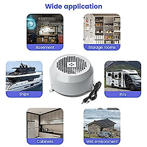 Briidea Air Dryer Made by Durable Material, Suitable for Ships, RVs, Storage Rooms