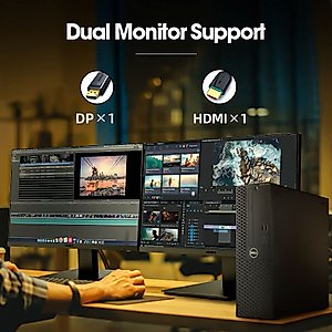 Dell OptiPlex 3050 Desktop Computers with 24" Monitor PC Bundle,Intel Core i5-7500 3.4GHz,16GB Ram New 512GB M.2 NVMe SSD, AX200 Built-in WiFi 6,Refurbished Desktop,HDMI,Windows 10 Pro (Renewed)