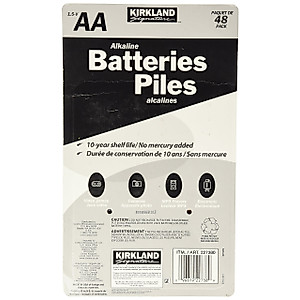 KIRKLAND Signature AA Bateries Pack