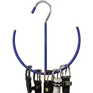 Belt Scarf Hanger Space Saving Organizer Hanging Multi Purpose Ties Shoe Rack Gym Bag Organizer Closet Organization EASYVIEW