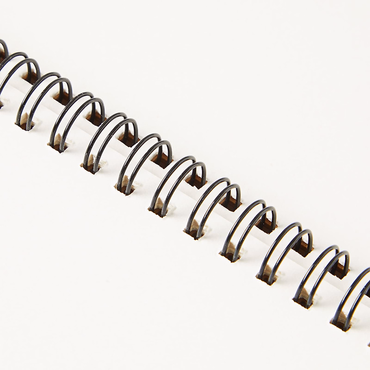 4 Pack Wooden Cover Notebook, Spiral Bound Unruled Plain DIY Craft Journal for Students, Sketches, Writing, Arts and Crafts, Note Taking, 20 Sheets Each (4.5 x 5.8 Inches)