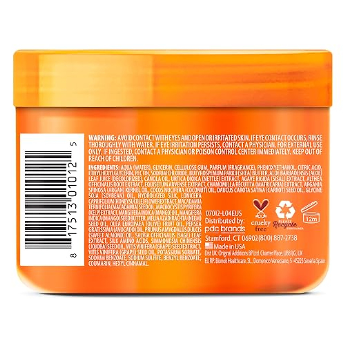 Cantu Define & Shine Custard with Shea Butter for Natural Hair, 12 oz (Packaging May Vary)