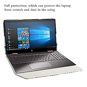 Alapmk Protective Cover Case for 15.6" HP Spectre x360 15-ebXXXX 15-EB0053DX 15-EB0043DX Series Laptop[Note:Not fit Spectre x360 15-blXXXX 15-chXXXX 15-dfXXXX 15-apXXX],Love Tree
