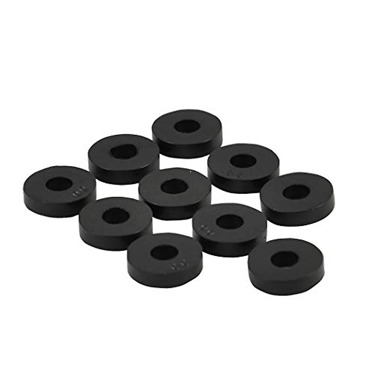 Danco 88569 Rubber Flat Washer, 1/2-Inch, 10-Pack, Carded , Black